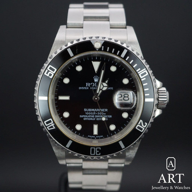 Pre-Owned Rolex Submariner Date 40mm 11610T – ART Jewellery & Watches